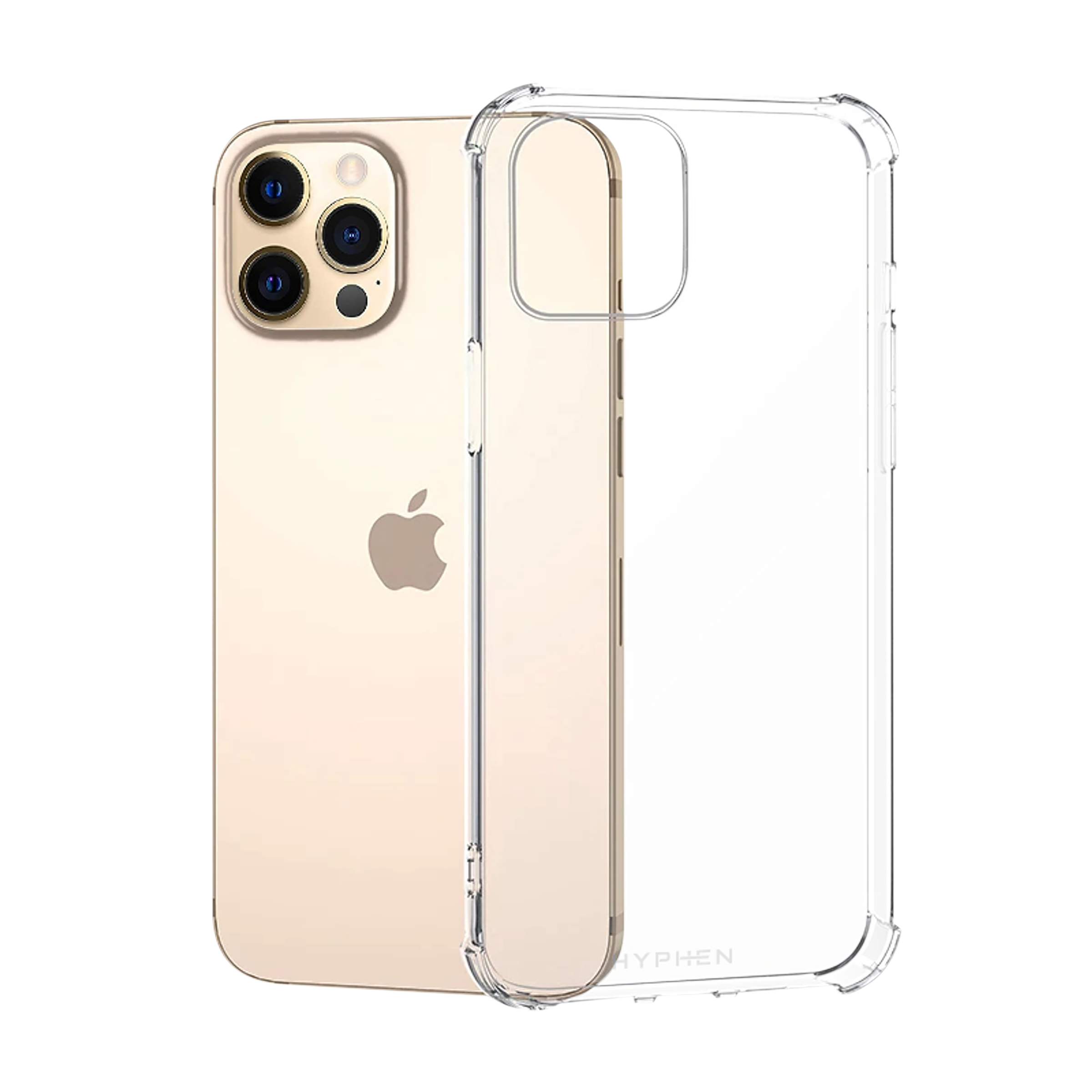 Buy HYPHEN TPU Back Cover for Apple iPhone 12, 12 Pro (Supports ...
