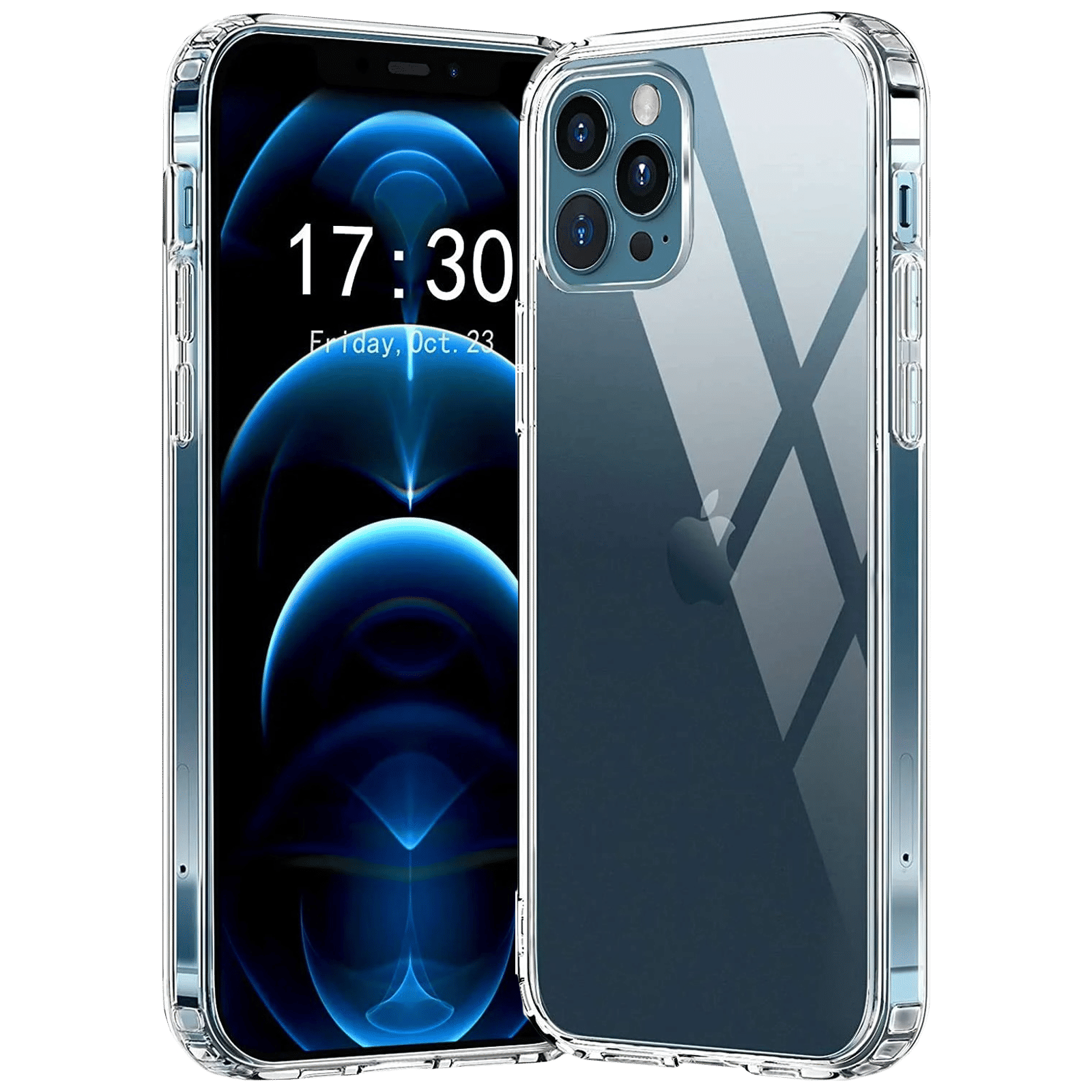 Buy Dr. Vaku Glassy TPU Back Cover for Apple iPhone 12, 12 Pro (Ultra ...