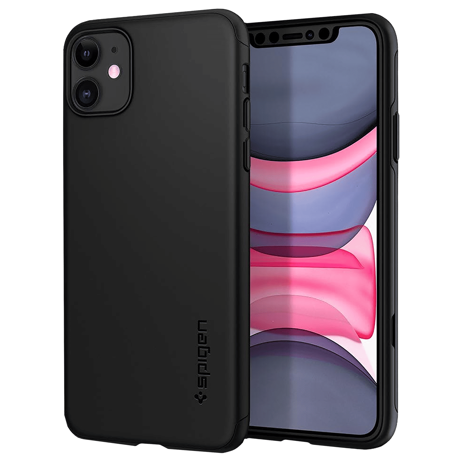 Buy spigen Thin Fit Classic Polycarbonate Back Cover for Apple iPhone ...