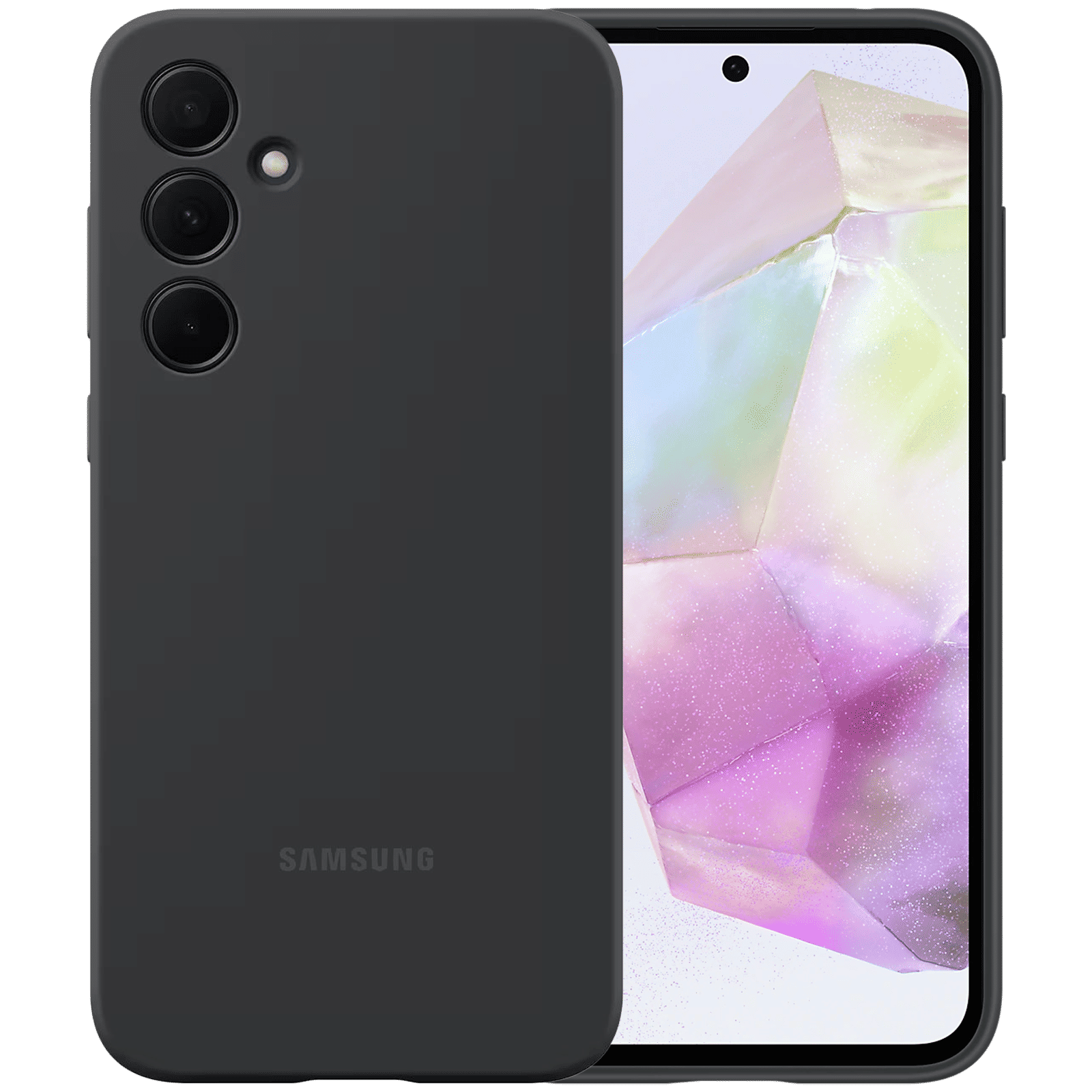Buy SAMSUNG Soft Silicone Back Cover for SAMSUNG Galaxy A35 5G (Scratch ...