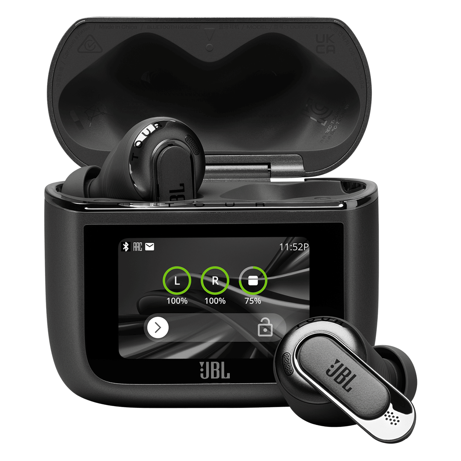 Buy JBL Tour Pro 3 TWS Earbuds with True Adaptive Noise Cancellation ...