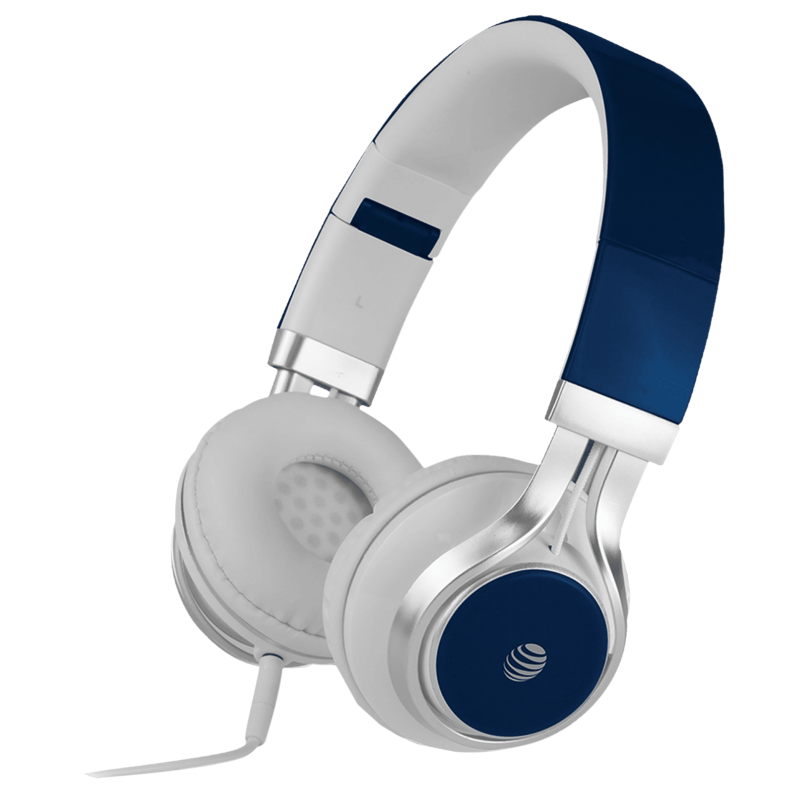 Buy AT&T HPM10-BLU Wired Headset with Mic (Over-Ear, Blue) Online Croma