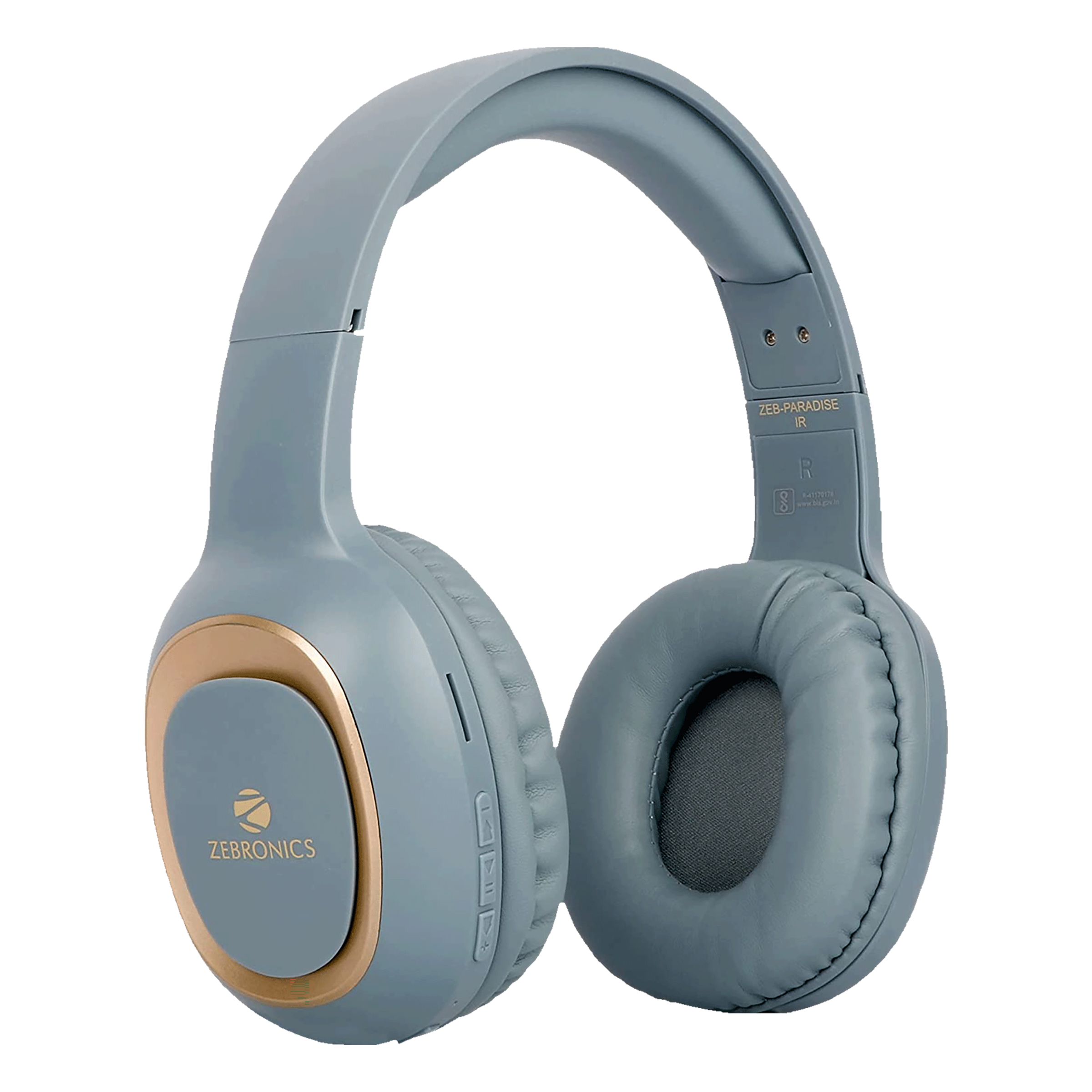 Buy Zebronics Paradise Bluetooth Headset with Mic (15 Hours Playback ...