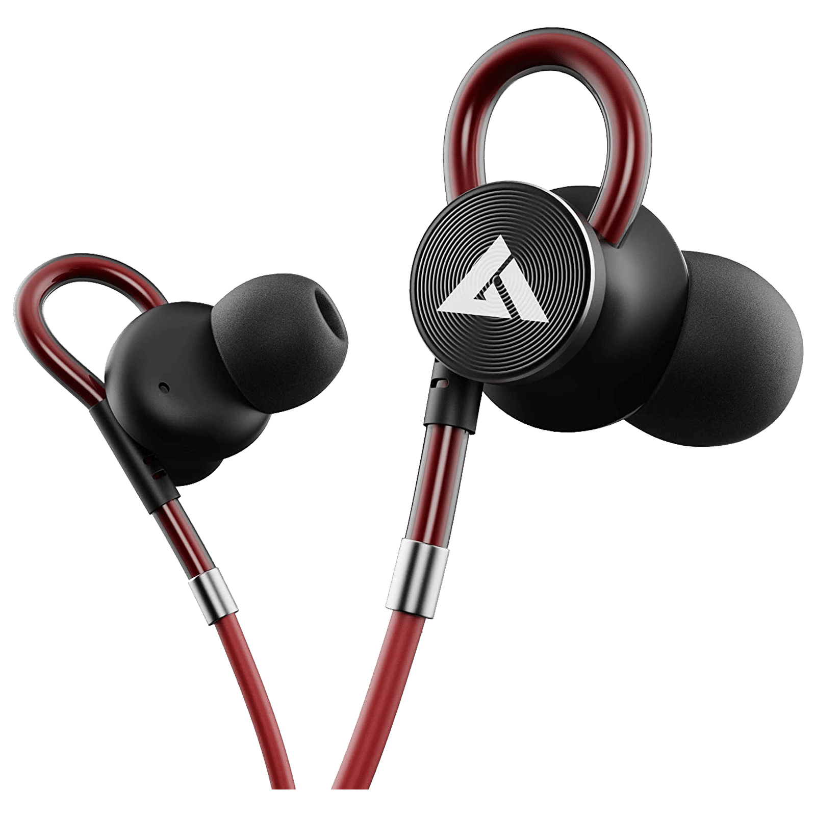 Buy GOBOULT BassBuds Loop BA-RD-Loop In-Ear Wired Earphone with Mic ...