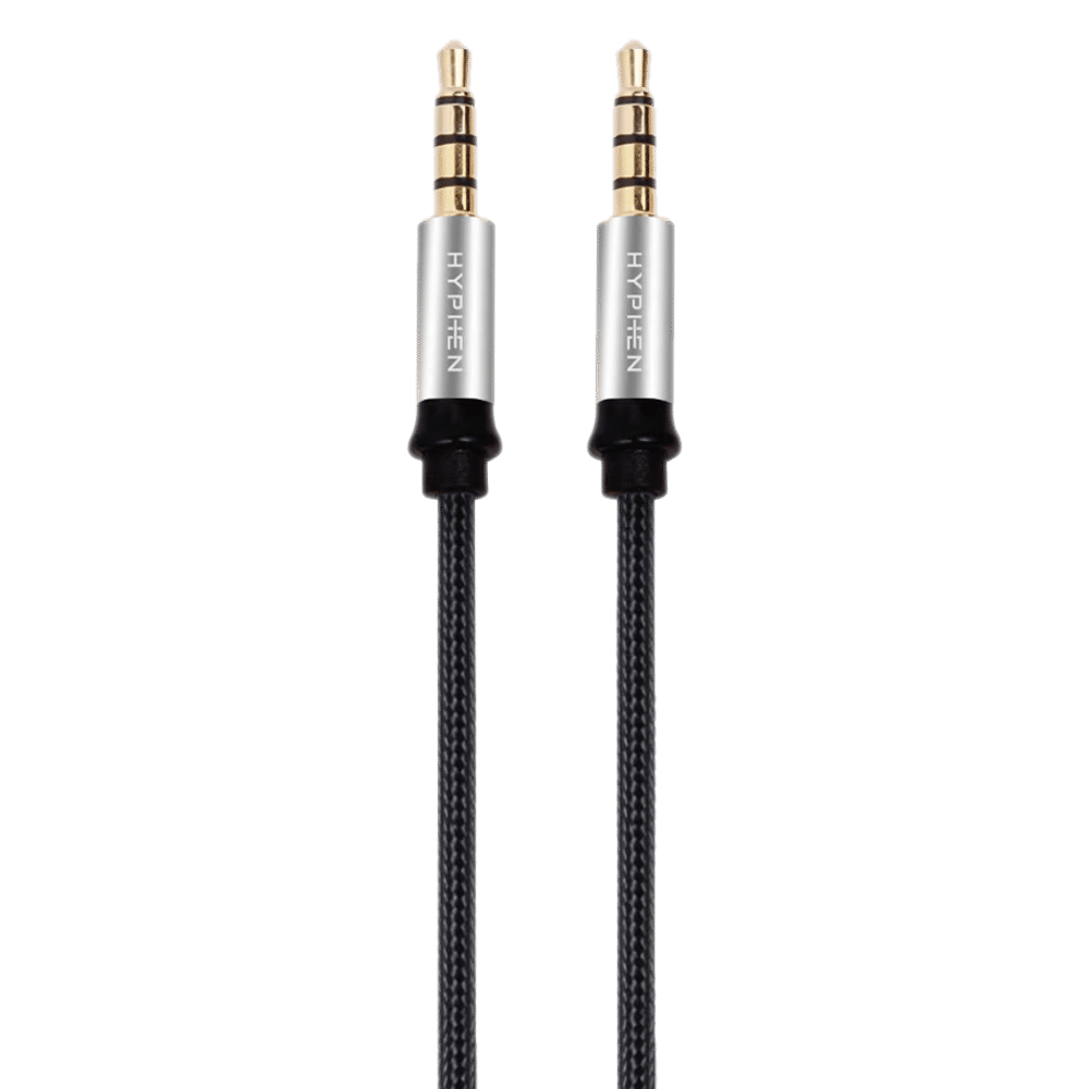 Buy HYPHEN 3.5mm Aux to 3.5mm Aux 4.9 Feet (1.5M) Cable (Tangle-free ...
