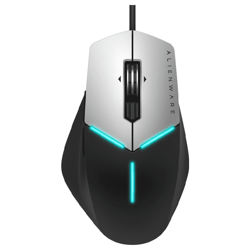 Buy Dell Alienware 5000 DPI Wired Advanced Gaming Mouse (AW558, Black ...