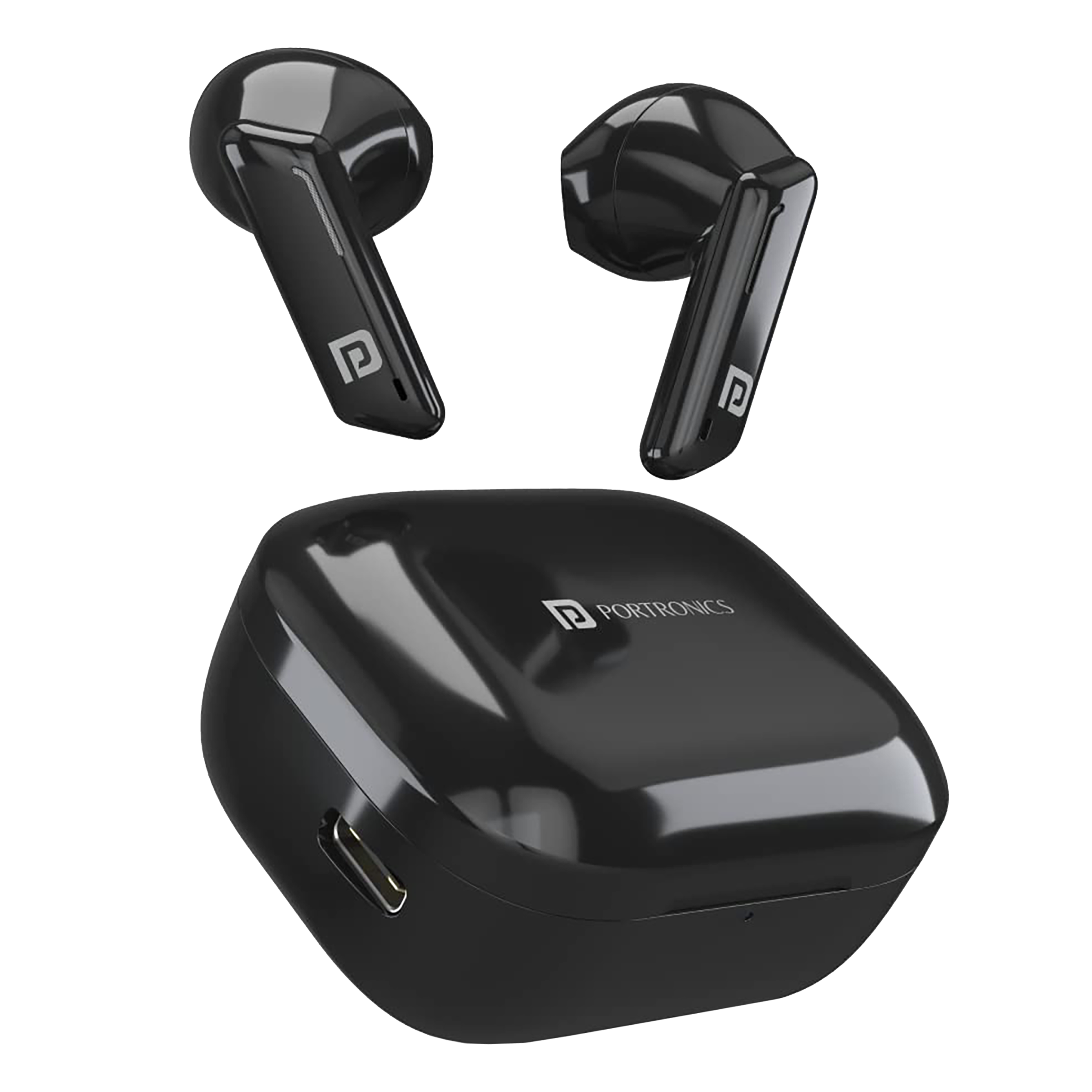 Buy PORTRONICS Harmonics Twins 11 TWS Earbuds (IPX4 Water Resistant, HD ...
