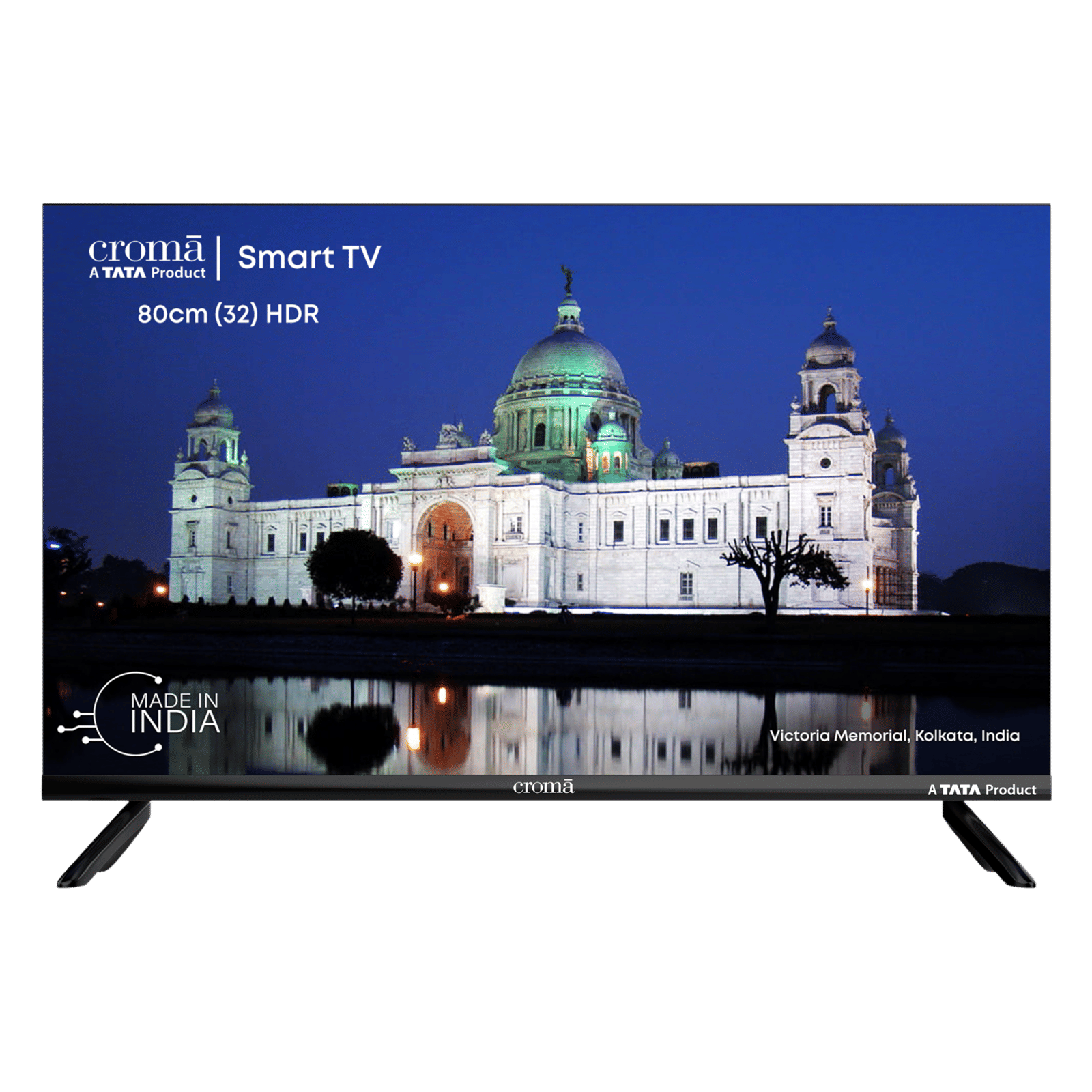 Buy Croma 80 cm (32 inch) HD Ready LED Smart TV with Bezel Less Display ...
