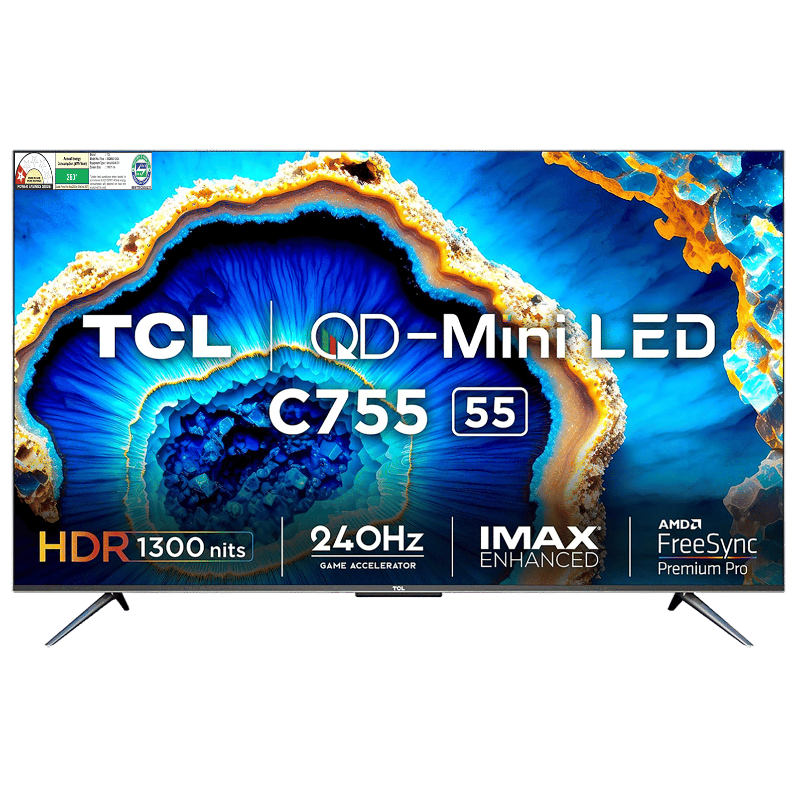 Buy TCL C755 140 cm (55 inch) QD Mini LED 4K Ultra HD Smart Google TV ...
