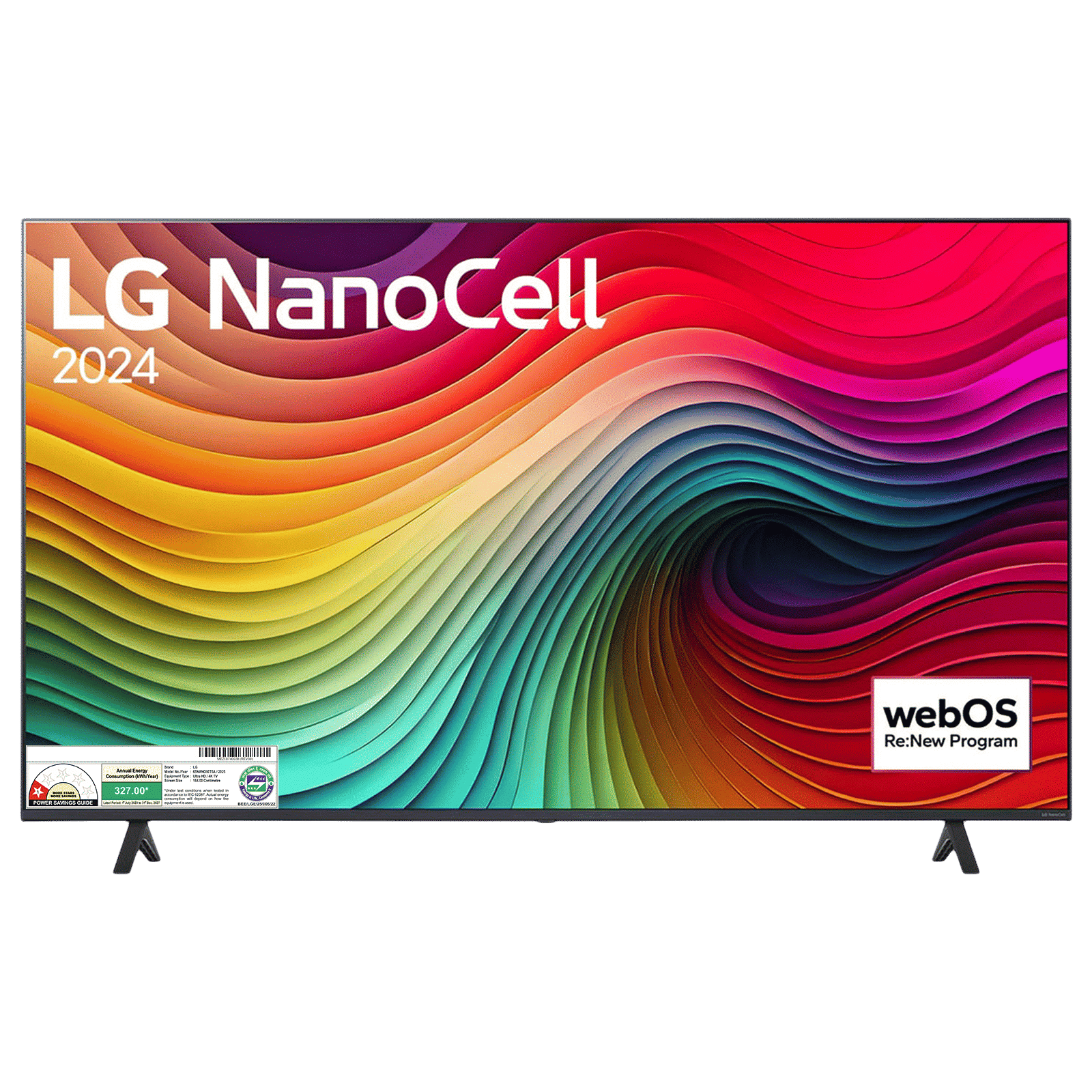 Buy LG NANO80 Nano Cell 165.1 cm (65 inch) 4K Ultra HD Smart WebOS TV ...