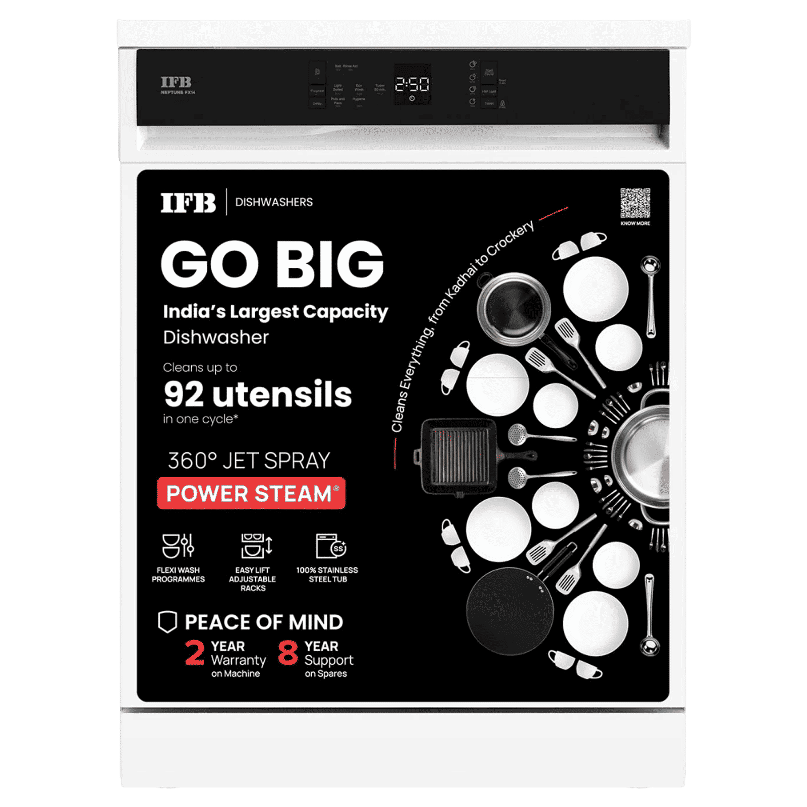 Buy IFB Free Standing Dishwasher Online at Best Prices | Croma