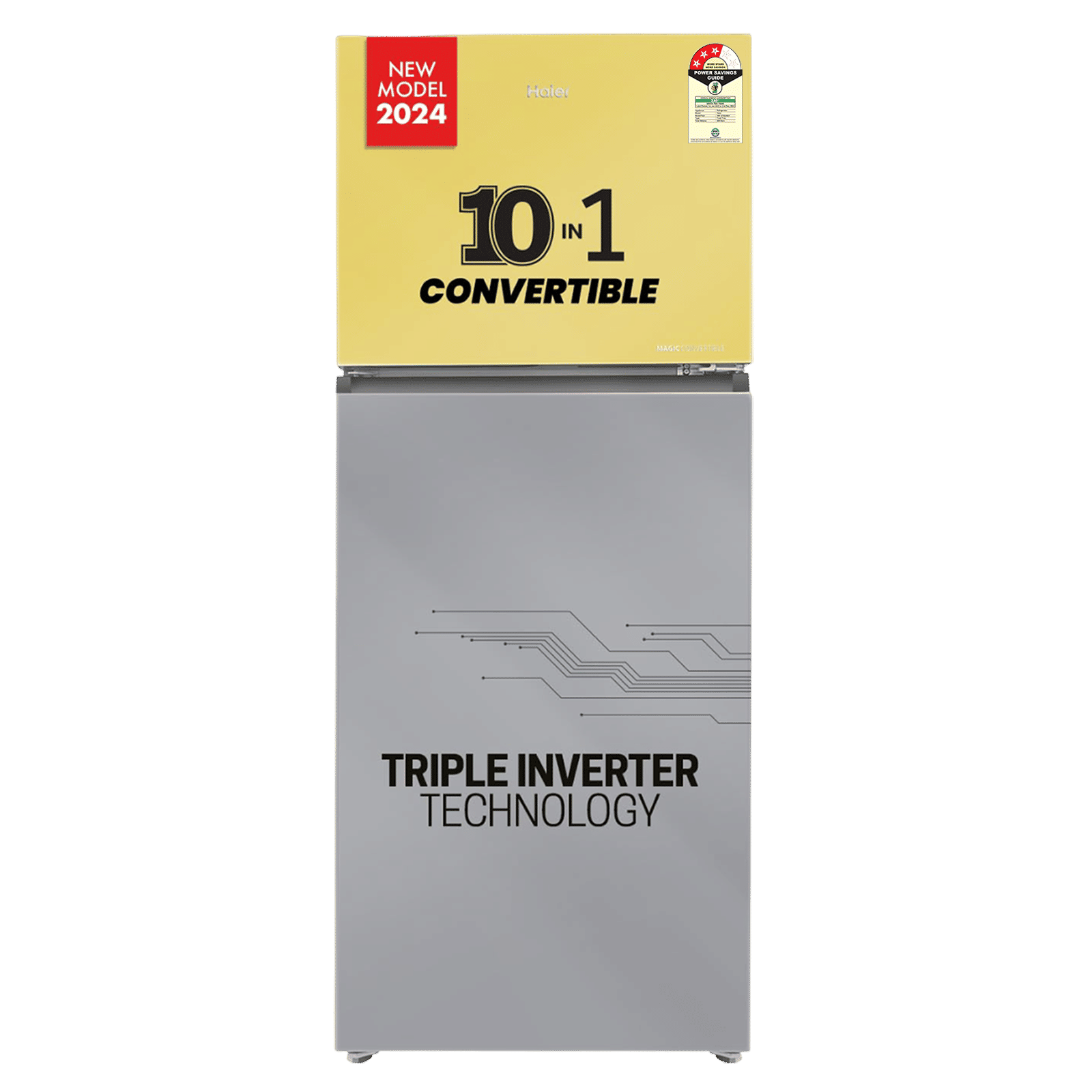 Buy Haier Vogue Series 328 Litres 3 Star Frost Free Double Door ...