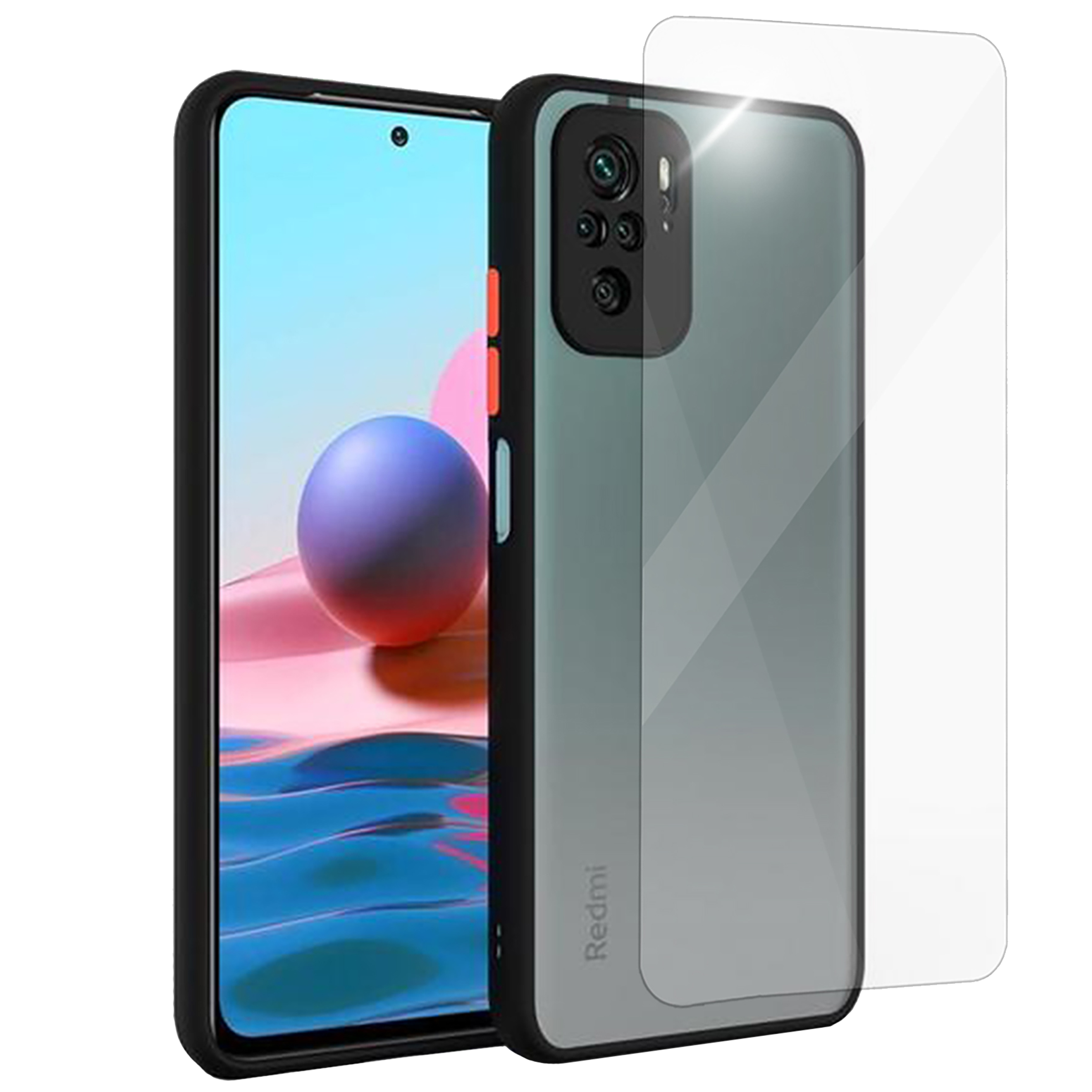 Buy ARROW Camera Duplex Polycarbonate Back Cover for Redmi Note 10s ...
