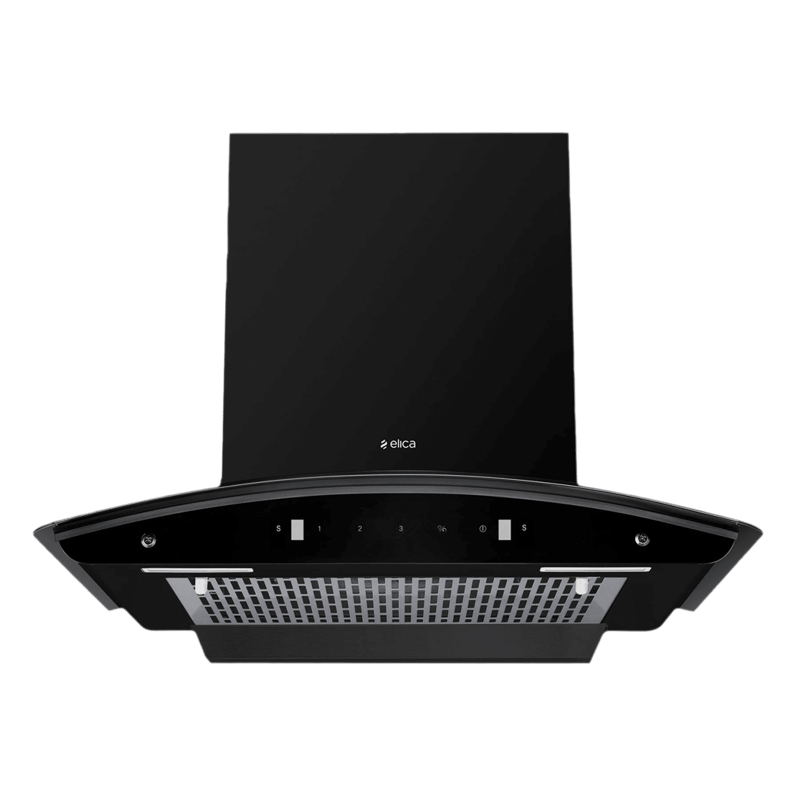 Buy elica FL 600 SLIM HAC MS NERO 60cm 1200m3/hr Ducted Auto Clean Wall ...