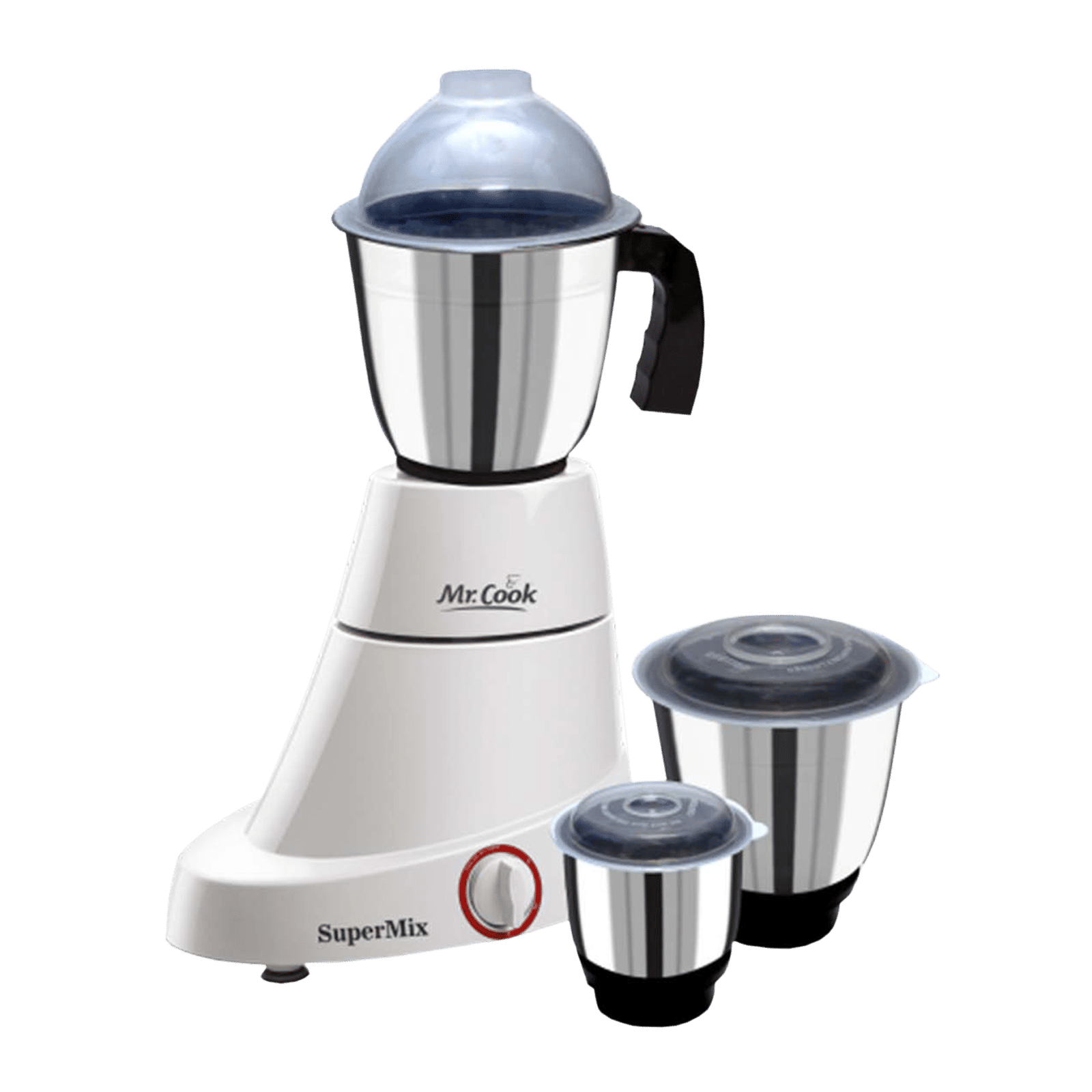 Buy MR COOK SuperMix 600 Watt 3 Jars Mixer Grinder (Shock Proof Body ...