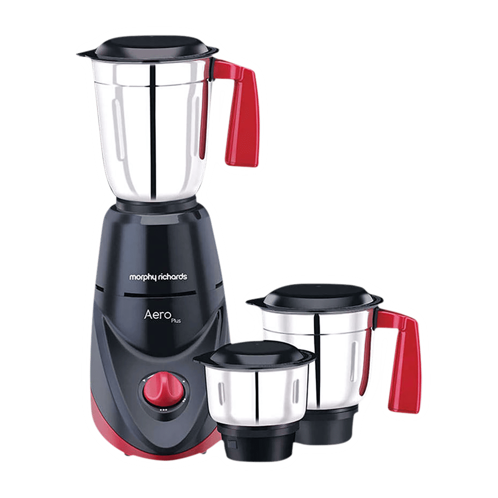 Buy Morphy Richards Aero Plus 500 Watt 3 Jars Mixer Grinder (Overload ...