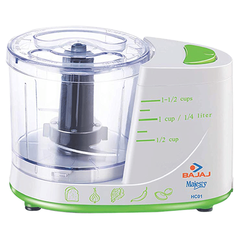 Buy BAJAJ 135 Watt Vegetable Chopper (White & Green) Online - Croma
