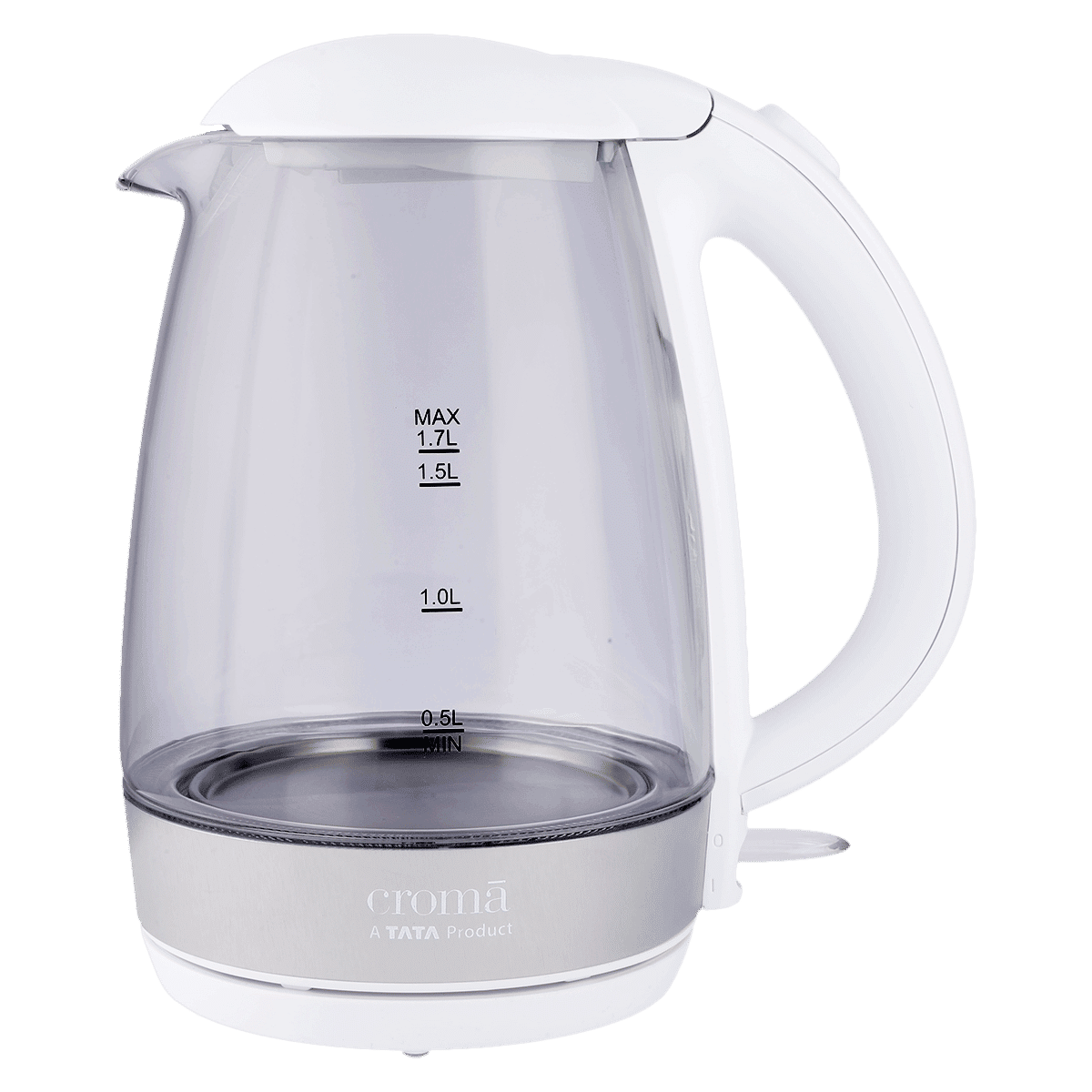 Buy Croma 2200 Watt 1.7 Litre Electric Kettle with 360 Degree Swivel ...
